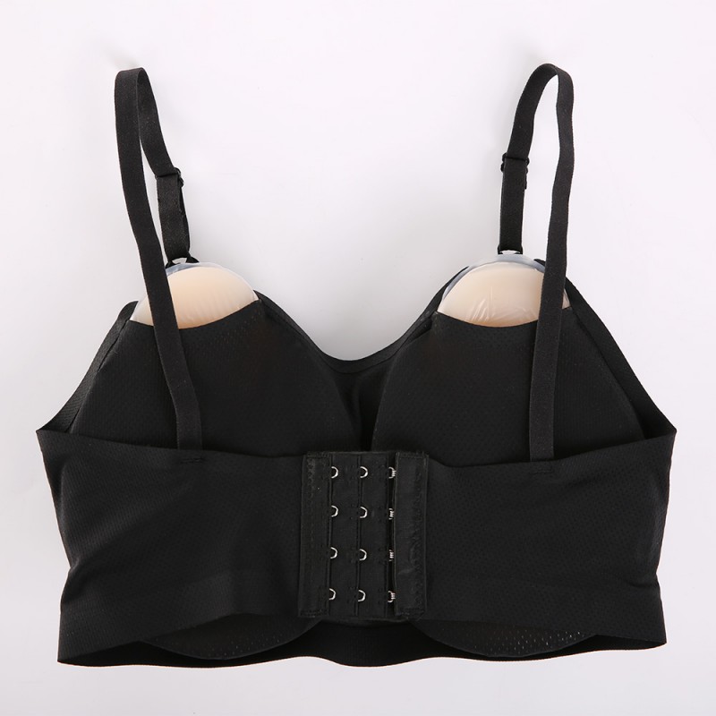 Waterdrop Shape Silicone Breast & Longline Bra Set - Super X Studio